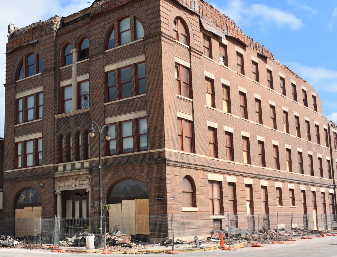 Downtown building qualifies for post-tornado makeover | News, Sports ...